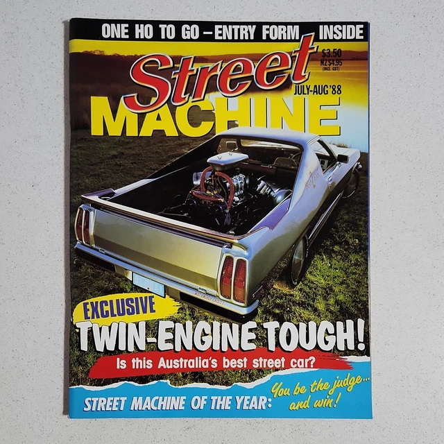 STREET MACHINE - Vintage Australian Automotive Magazine July/Aug '88 ...