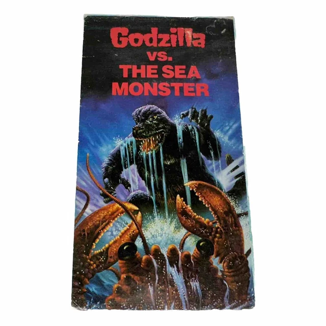 GODZILLA VS THE Sea Monster (1967) VHS HGV 1987 Canadian Print Hedorah ...