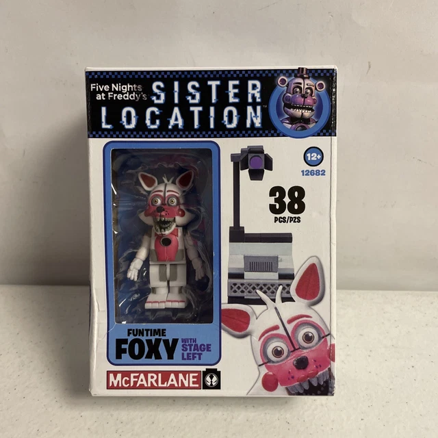 FIVE NIGHTS AT Freddys Funtime Foxy Stage Left FNAF Sister Location ...