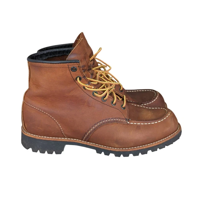 RED WING 4537 Yuma Gaucho Roughneck Heritage Moc Toe Brown Leather ...