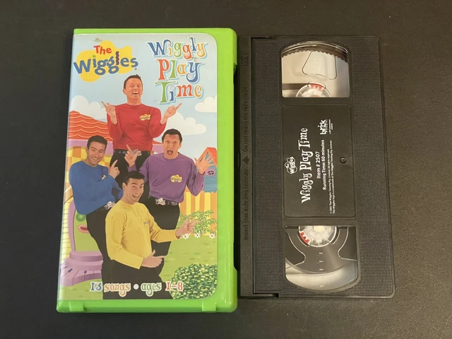 THE WIGGLES - Wiggly Play Time (VHS, 2001) CLAMSHELL - TESTED $11.73 ...