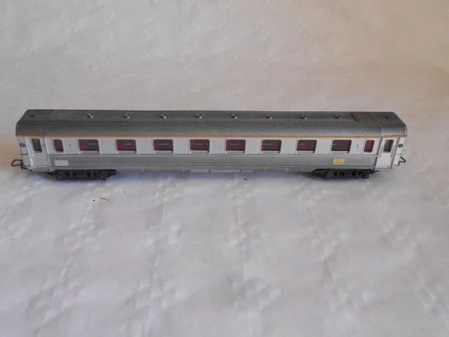 FRENCH HORNBY ACHO SNCF inox 1st class express coach £16.80 - PicClick UK
