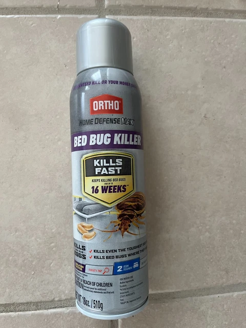 ORTHO® HOME DEFENSE Max Bed Bug Killer Aerosol Spray 18oz New stock EUR ...