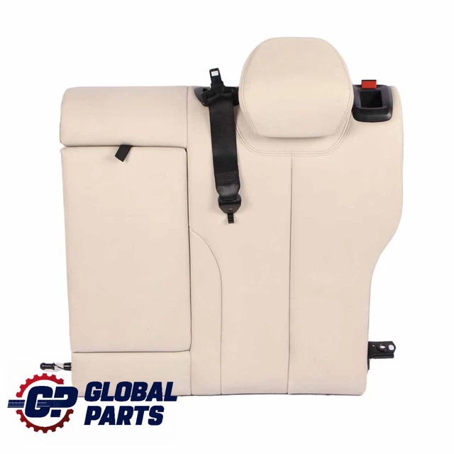 BMW F36 SIÈGE Arrière Gauche Banquette Recouvrement Cuir Ivoire Blanc ...