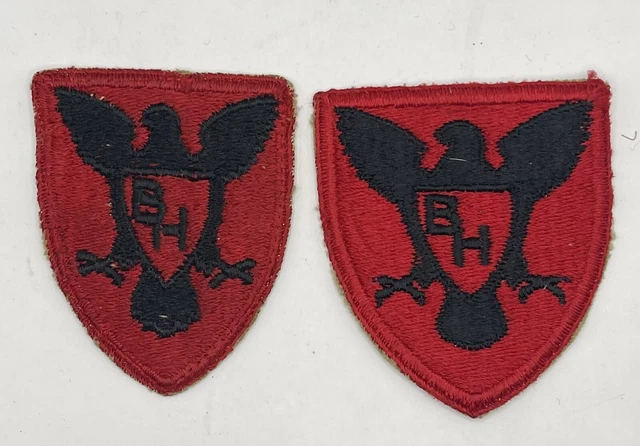 WW2 US ARMY 86th Inf Division Cut Edge SSI Uniform Patch Lot Of 2 ...