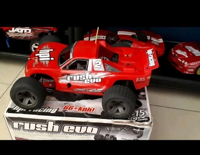 HPI RUSH EVO Nitro Rc Car £125.48 - PicClick UK