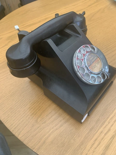 GPO 332L BAKELITE Telephone Vintage, Black £26.70 - PicClick UK