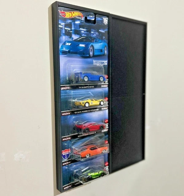 MODULAR HOT WHEELS Diecast 1:64 PREMIUM CARD Display Wall Shelf Toy ...