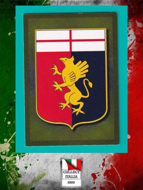 FIGURINA CALCIATORI PANINI 2010-11 Con Velina N 193 Scudetto Genoa EUR ...