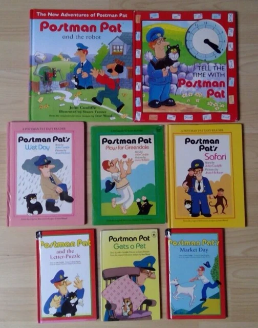 VINTAGE POSTMAN PAT Book Bundle x8 books £15.00 - PicClick UK