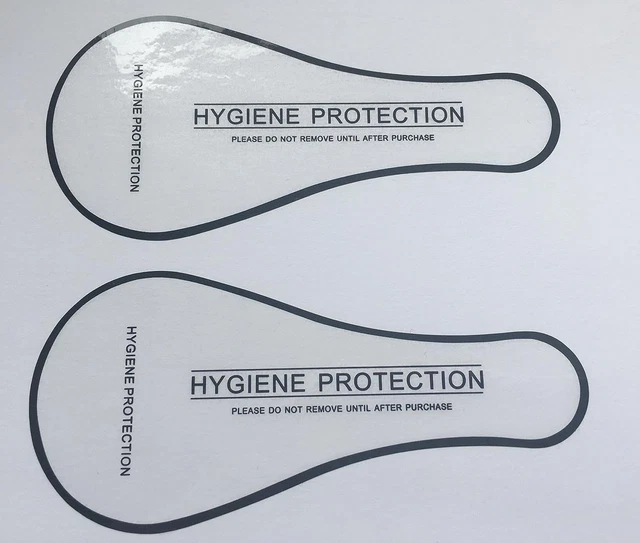 ADHESIVE PROTECTIVE HYGIENE Try on Thong/String Stickers/Labels ...