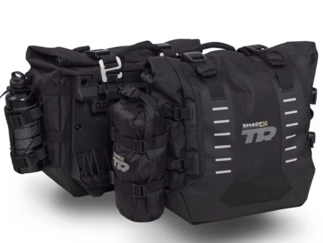 SHAD 32L SOFT Adventure Pannier and Fitting Kit CF Moto 450MT 2024 £547 ...
