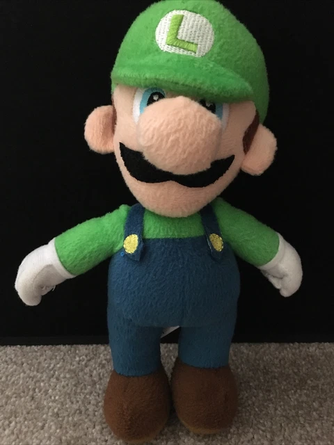 SUPER MARIO BROTHERS 10” Nintendo Soft Toy Teddy Plush Luigi £5.00 ...