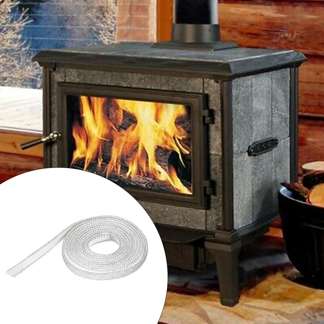 VERSATILE FLAT ROPE Gasket for Pellet Stove Heating Excellent Thermal ...
