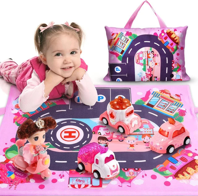 GIRLS TOYS FOR 1-3 Year Olds,Pull Back Toy Cars for Girls 1-3 Years Old ...
