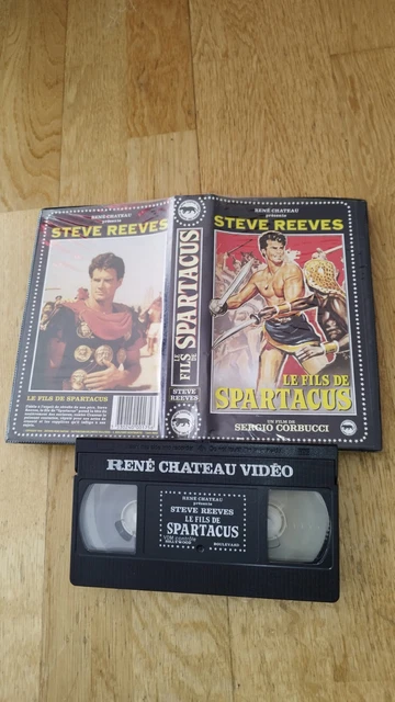 VHS LE FILS de Spartacus Rene Chateau k7 cassette Peplum EUR 14,00 - PicClick FR