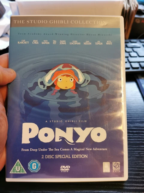 PONYO 2 DISC special edition studio ghibli collection dvd anime manga ...