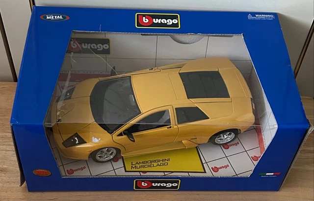 BURAGO COLLECTION 1:18 Scale Die-Cast Model Car. Lamborghini Murcielago ...