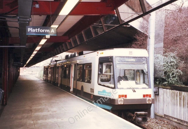PHOTO 6X4 TRAM at Bury Metrolink Station Bury\/SD8010 c1998 £1.80 ...