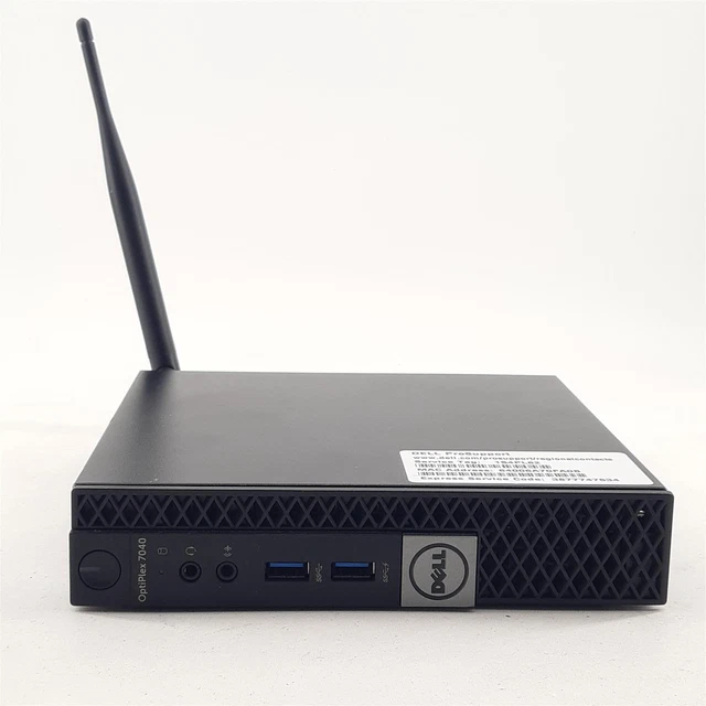 DELL I5 DESKTOP Optiplex 7040M i5 6th Gen 8GB RAM 256GB SSD WIFI Mini PC £1.00 - PicClick UK