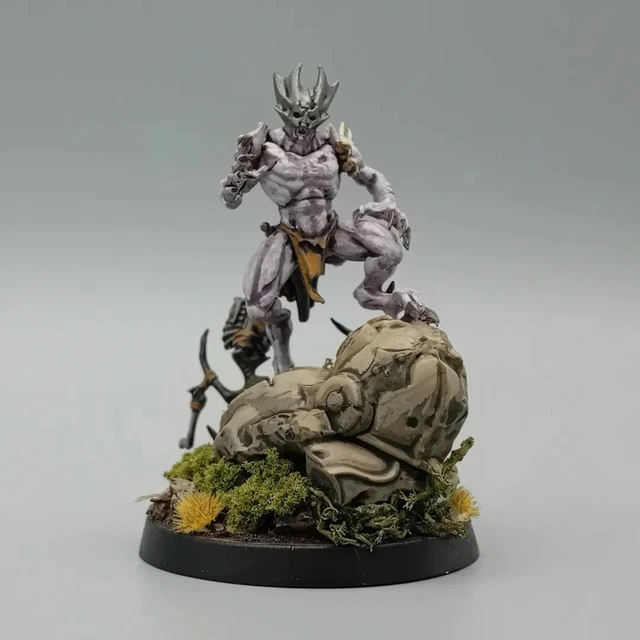 VAMPIRE LORD SOULBLIGHT Gravelords Age of Sigmar Warhammer costruito e ...