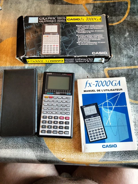 CALCULATRICE CASIO FX- 7000G SCIENTIFIC CALCULATOR GRAPHICS JAPAN ...