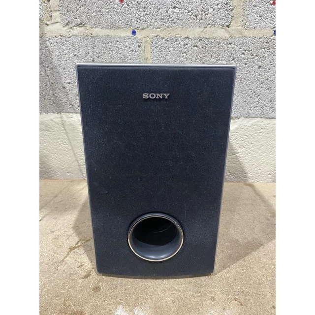 SONY ACTIVE SUBWOOFER Black Wired Compact for DAV-HDZ235 DVD Home ...