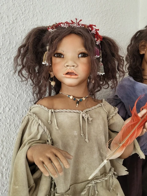 ANNETTE HIMSTEDT KÜNSTLERPUPPE Latie aus Porzellan aus 1994 EUR 1.950 ...