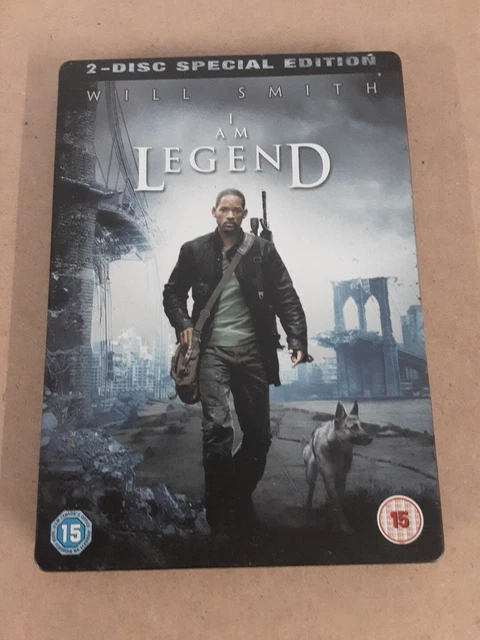 I AM LEGEND - Limited Edition 2 Disc special COLLECTORS STEEL TIN DVD ...