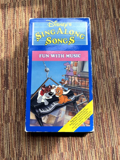 DISNEY'S SING ALONG Songs: Oliver & Company: Fun With Music VHS 1989 ...