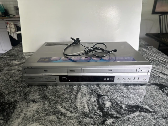 SONY SLV-D350P VCR DVD Reproductor Combo Grabadora VHS Hi-Fi 4 ...