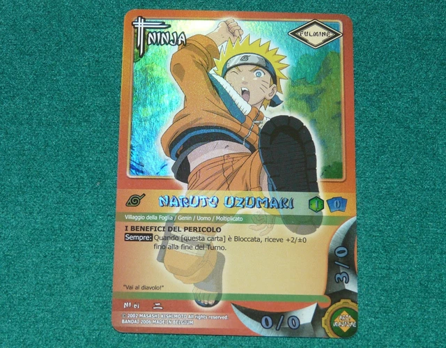 NARUTO TRADING CARD Game - Carte Rare Super Rare Holo Panini Italiane ...