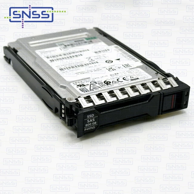 HPE 800GB SAS 24G 2.5 Mixed Use Bc Ssd 12G Gen10 + P49047-B21 P49745 ...
