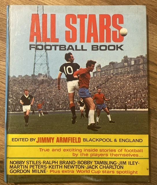 VINTAGE RETRO BOOK , All Stars Football Book, 1966 Edited By Jimmy ...