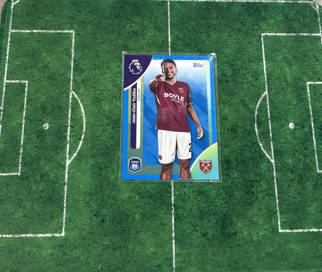 TOPPS PREMIER LEAGUE 2025/26 Jean-Clair Todibo Blue Parallel Card £1.13 ...