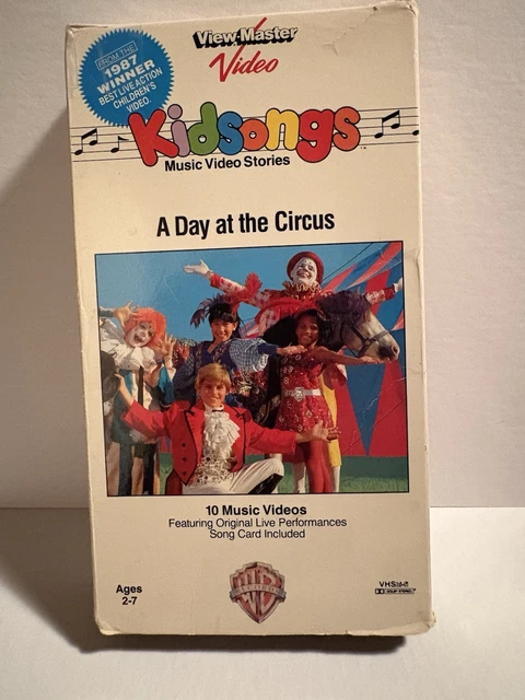 KIDSONGS - A Day At The Circus - View Master Video VHS 1986 Kids ...