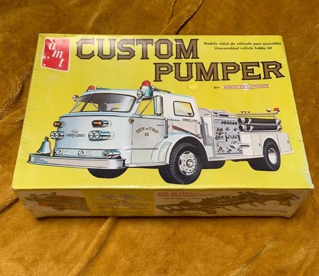 AMT CUSTOM PUMPER Fire Engine VINTAGE Sealed box £94.32 - PicClick UK