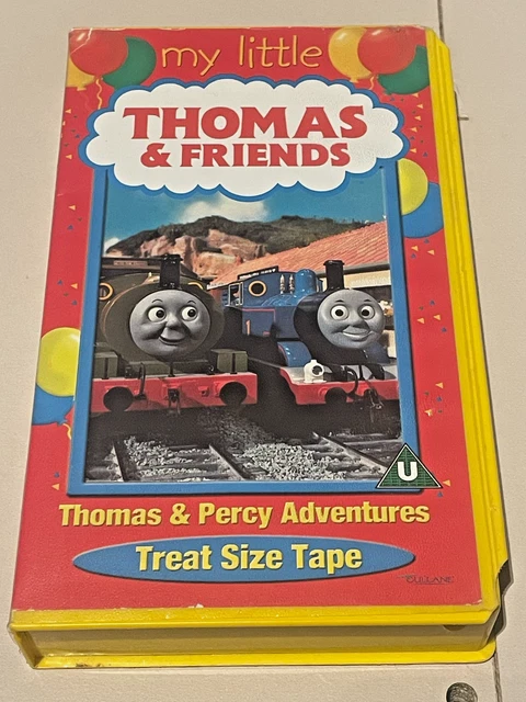 MY LITTLE THOMAS and Friends Percy Adventures Treat Size VHS Video Tape ...