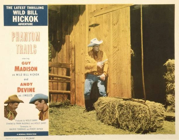 PHANTOM TRAILS US Guy Madison As Wild Bill Hickok Face To etc OLD MOVIE PHOTO $8.50 - PicClick AU
