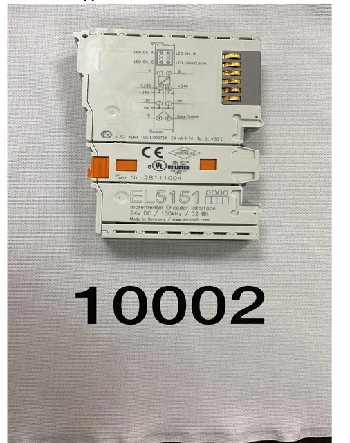 EL5151 | ETHERCAT Terminal, 1-channel encoder interface, incremental ...