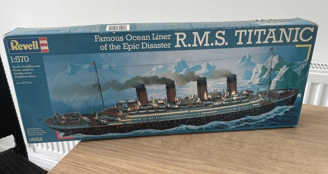 REVELL RMS TITANIC - Famous Ocean Liner of the Epic Disaster - 1:570 ...