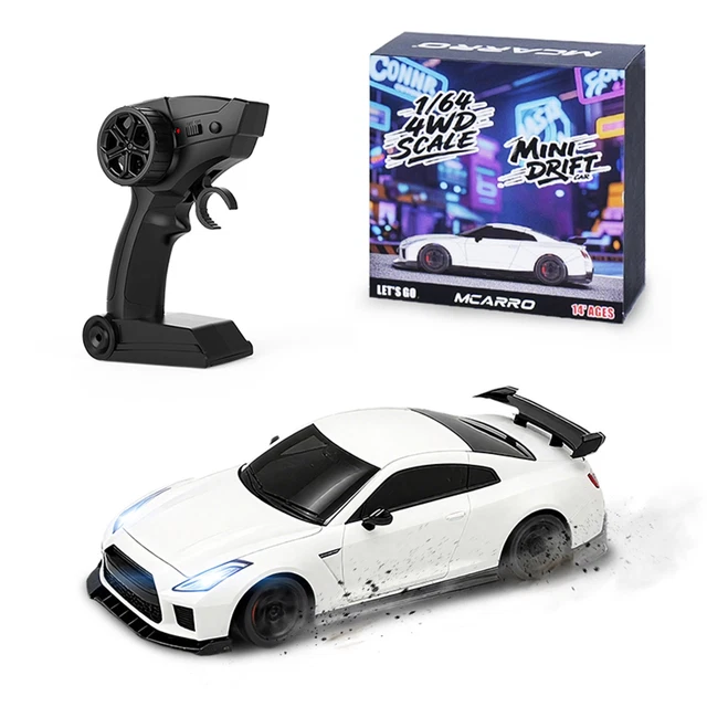 1/64 RC DRIFT Car Racing Car Remote Control 4WD High Speed 15km/h With Light Toy £27.59 ...