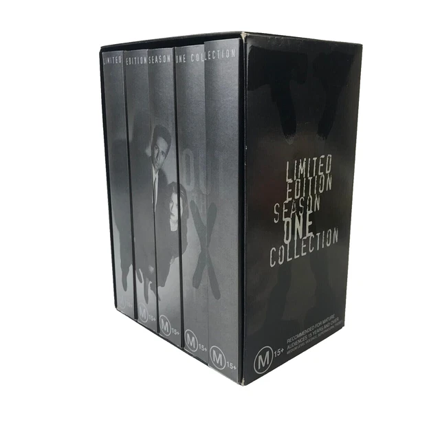 THE X FILES Limited Edition Season One Collection VHS Movies 2001 Box ...