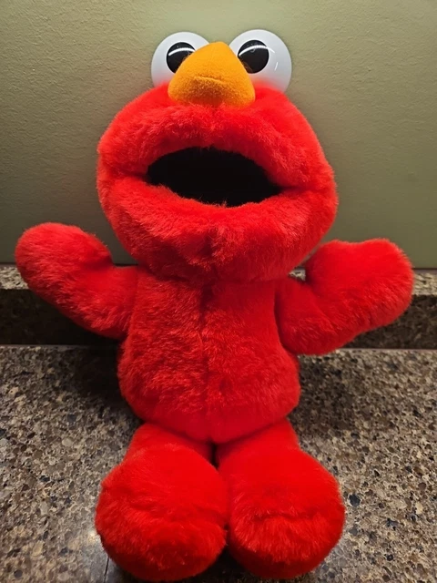 TICKLE ME ELMO Original Plush Sesame Street TYCO 62715 VINTAGE 1995 ...