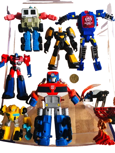 VINTAGE TRANSFORMERS TOYS Optimus Prime Old School With Robot Watch $55 ...