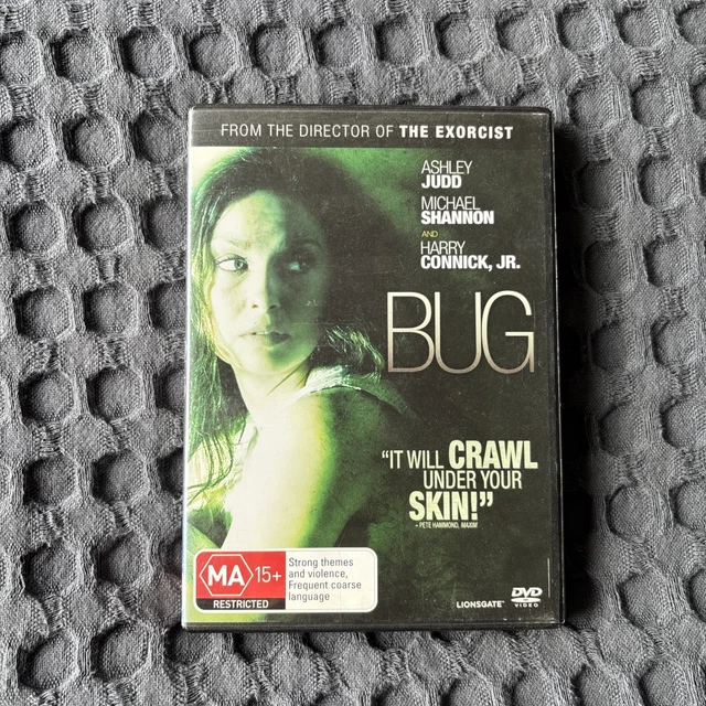 BUG - DVD - Ashley Judd - Region 4 Michael Shannon Harry Connick Jr EXR $8.12 - PicClick AU