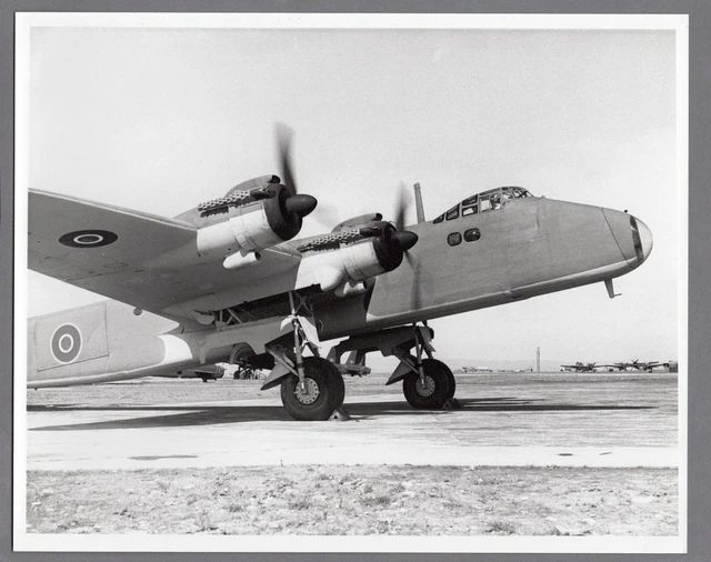 SHORT STIRLING V Royal Air Force Large Original Manufacturers Photo 33 ...