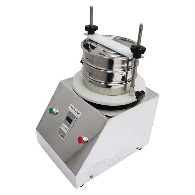 LABORATORY ELECTRIC SIEVE Stainless Steel Sifter Shaker 220V with 40 ...