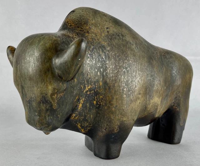 RUSCHA KURT TSCHÖRNER Stier Bull Fat Lava Midcentury Modern West German ...