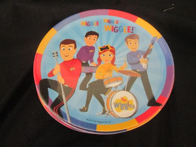 THE WIGGLES 2017 Plastic / Melamine Plate WIGGLES RARE EMMA YELLOW ...